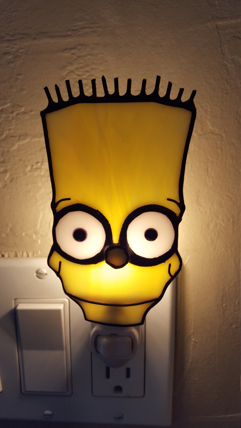 Bart Simpson Night Light | Etsy
