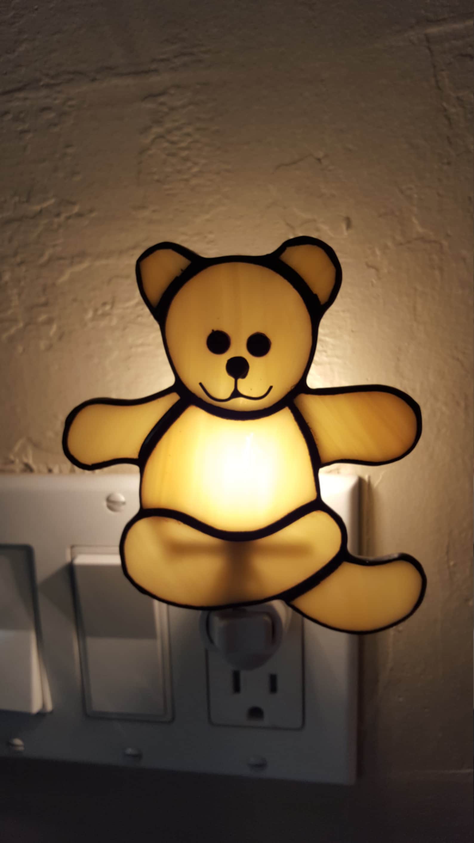 Teddy Bear Night Light | Etsy