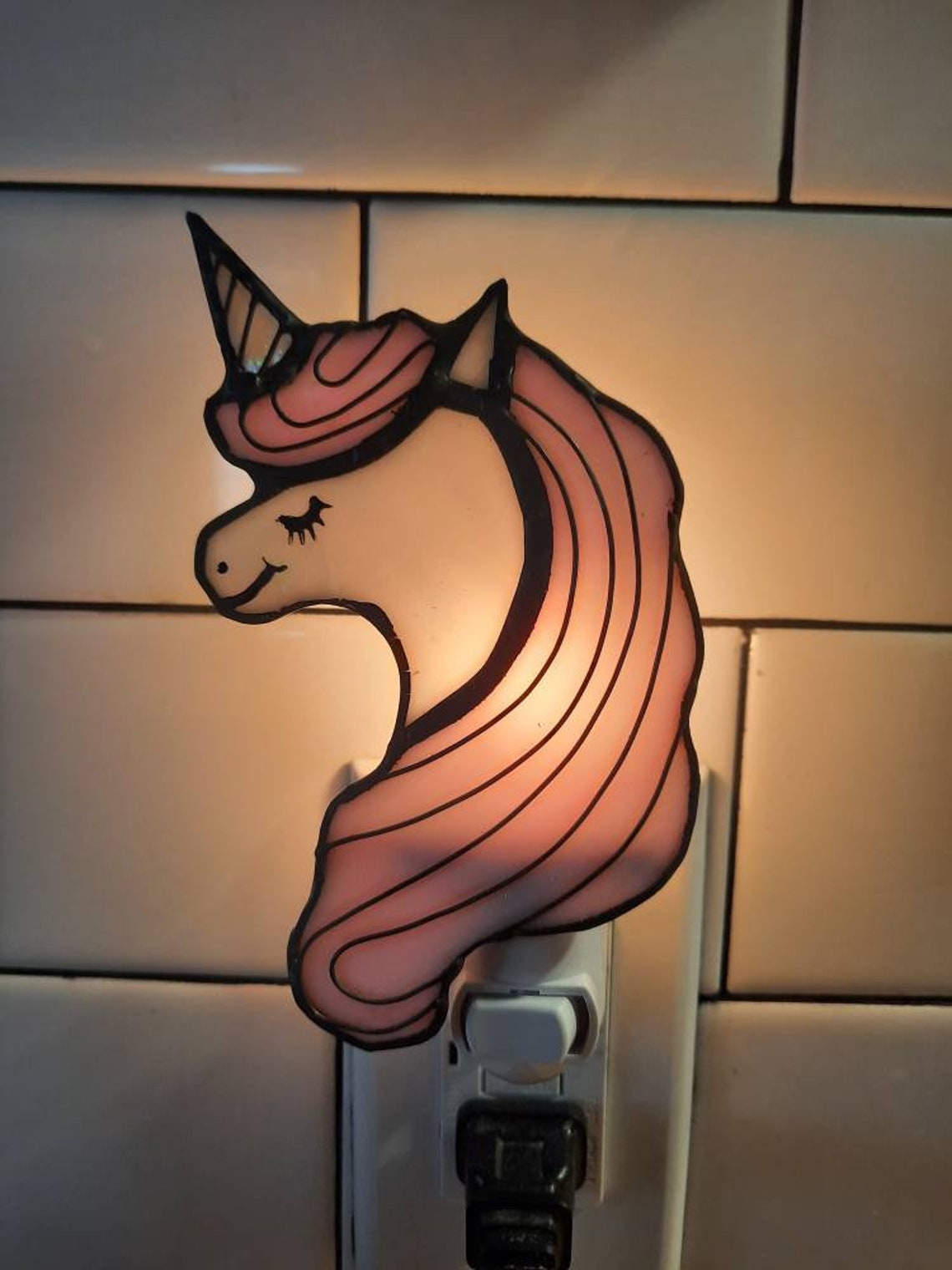 Unicorn Night Light - Etsy