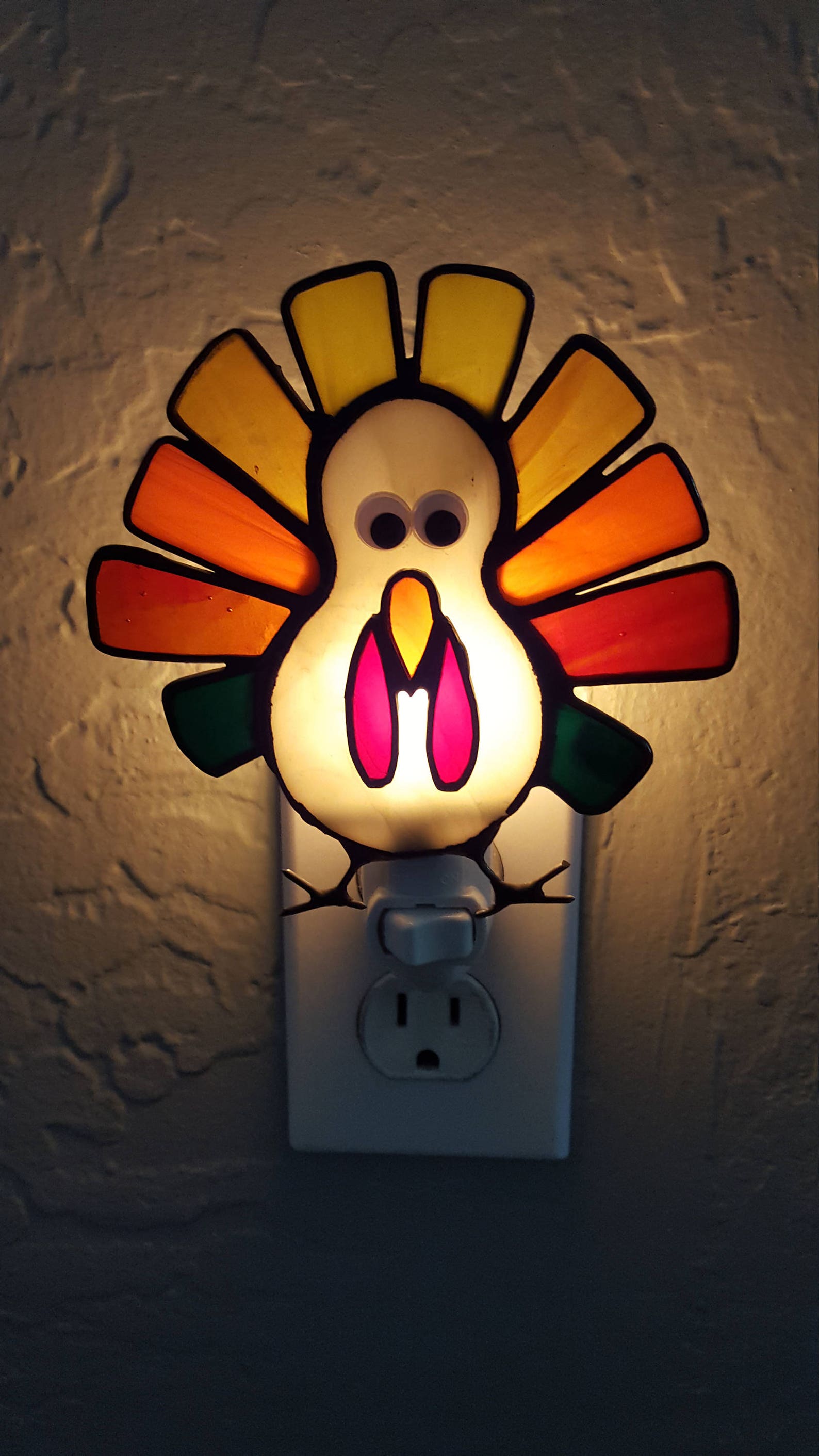 Thanksgiving Turkey Night Light | Etsy