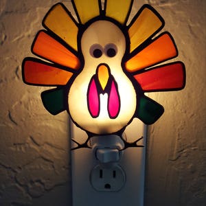 Thanksgiving Turkey Night Light - Etsy