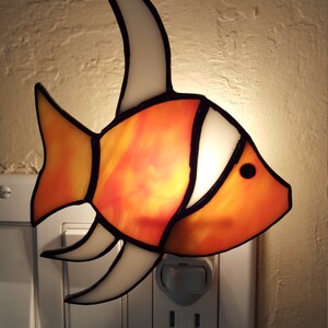 Angel Fish Night Light - Etsy