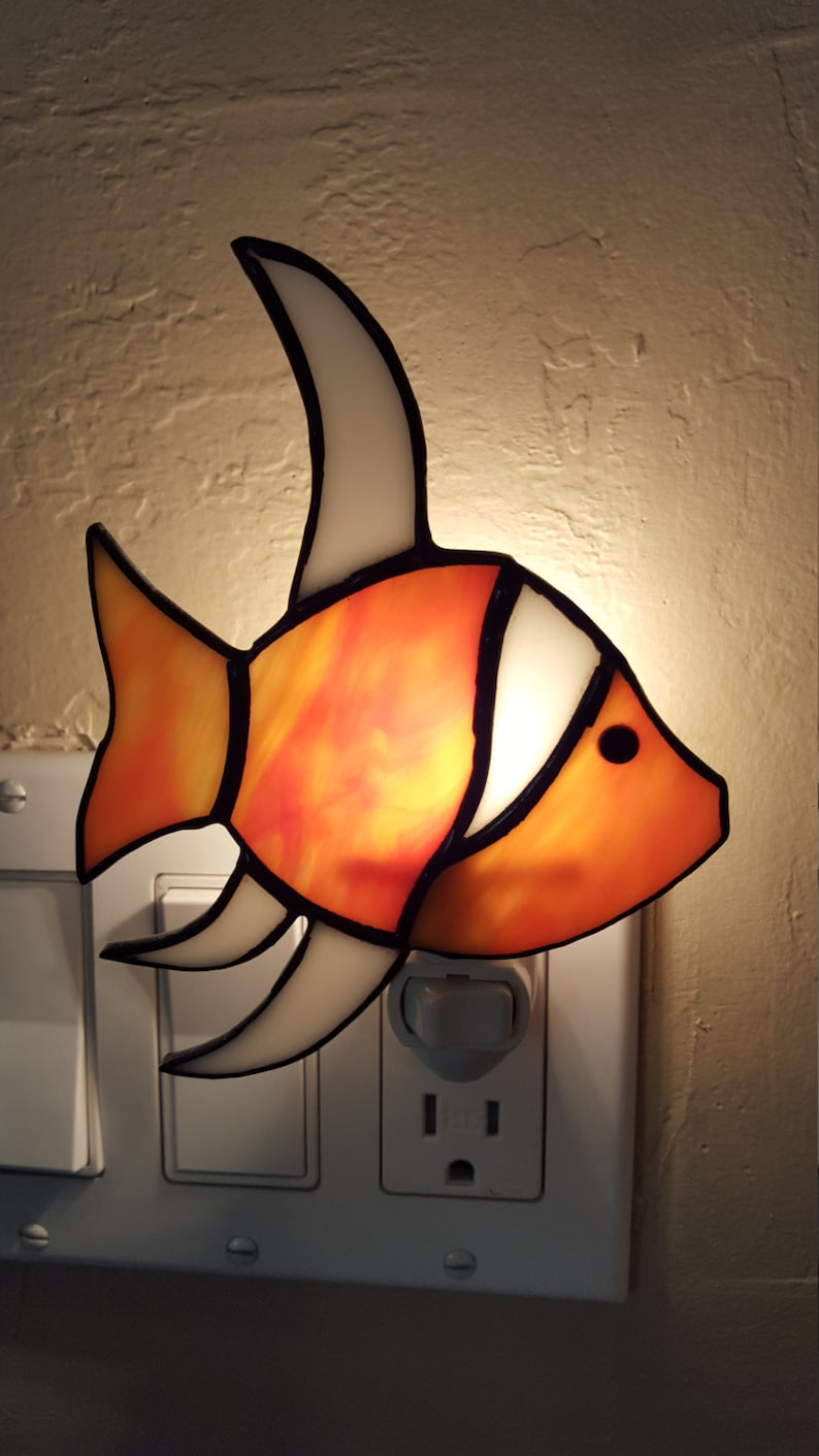 Angel Fish Night Light - Etsy
