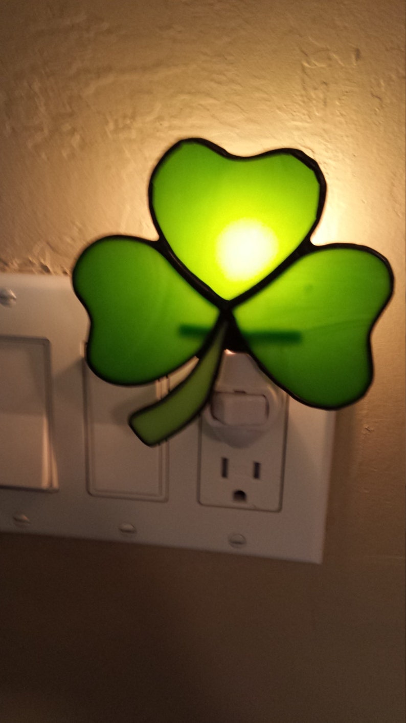 Shamrock Night Light - Etsy