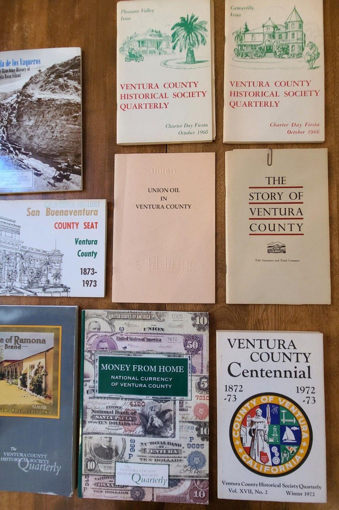 Ventura County California History Book Lot of 11 - Etsy