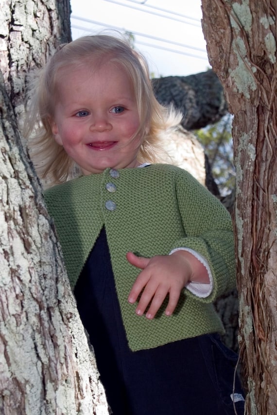 Baby/toddler Box Jacket Knittng Pattern beginner Knitter | Etsy