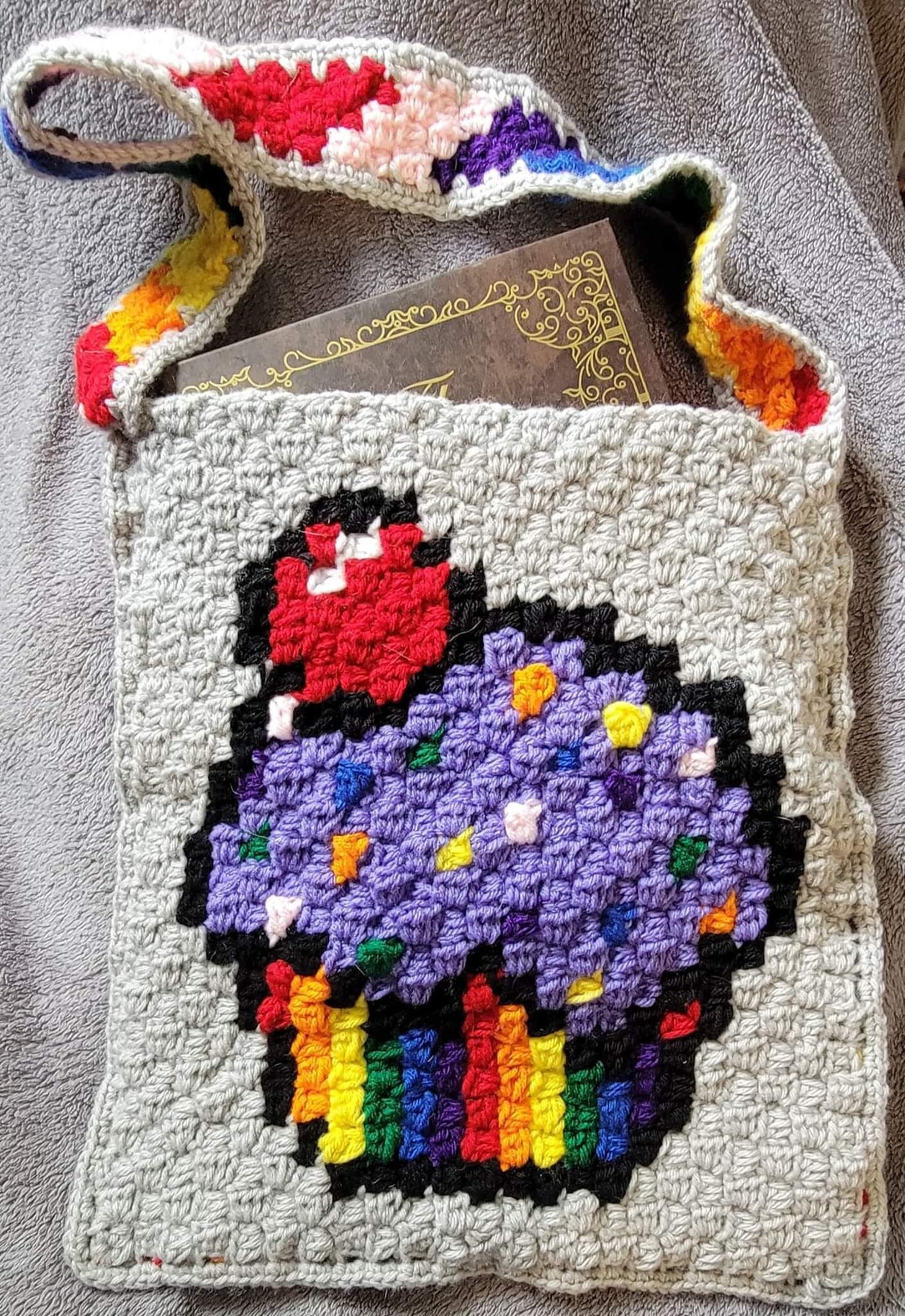 C2C Crochet Cupcake Bag Pattern - Etsy
