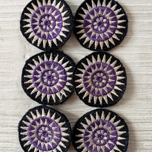 Hmong Star Embroidered Patches - Etsy