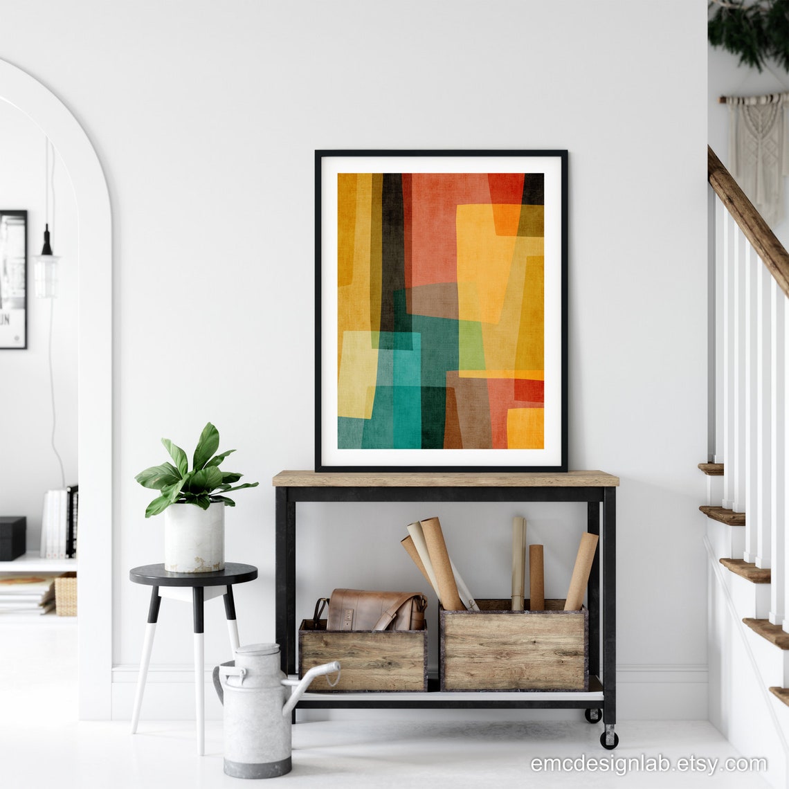 Abstract Unique Modern Wall Art Living Room Abstract Art - Etsy
