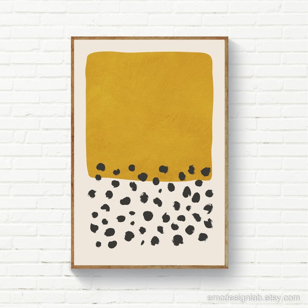 Mustard Yellow Decor - Etsy