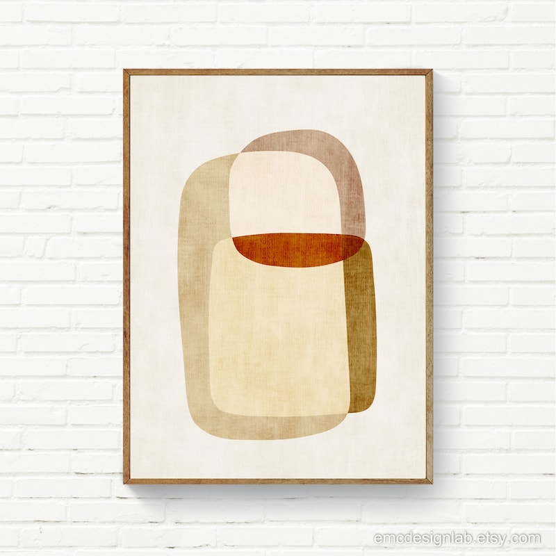 Organic Shapes Art - Etsy