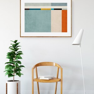 Geometric Minimalist Art Print - Etsy