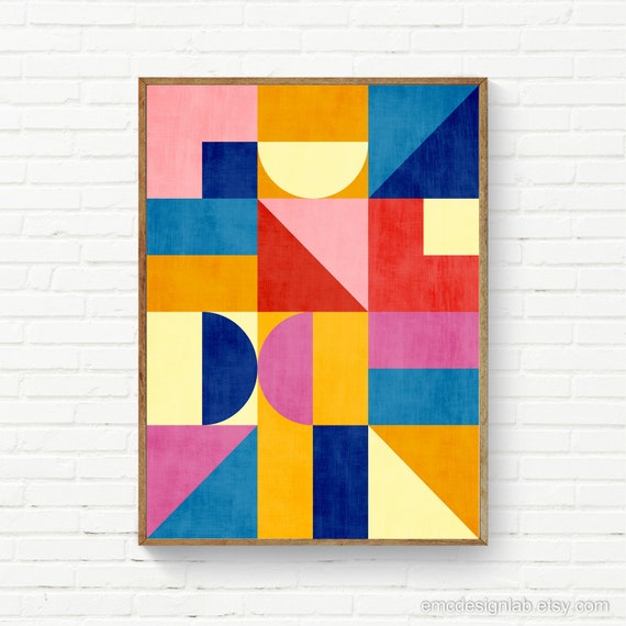 Modern Art Geometric Shapes