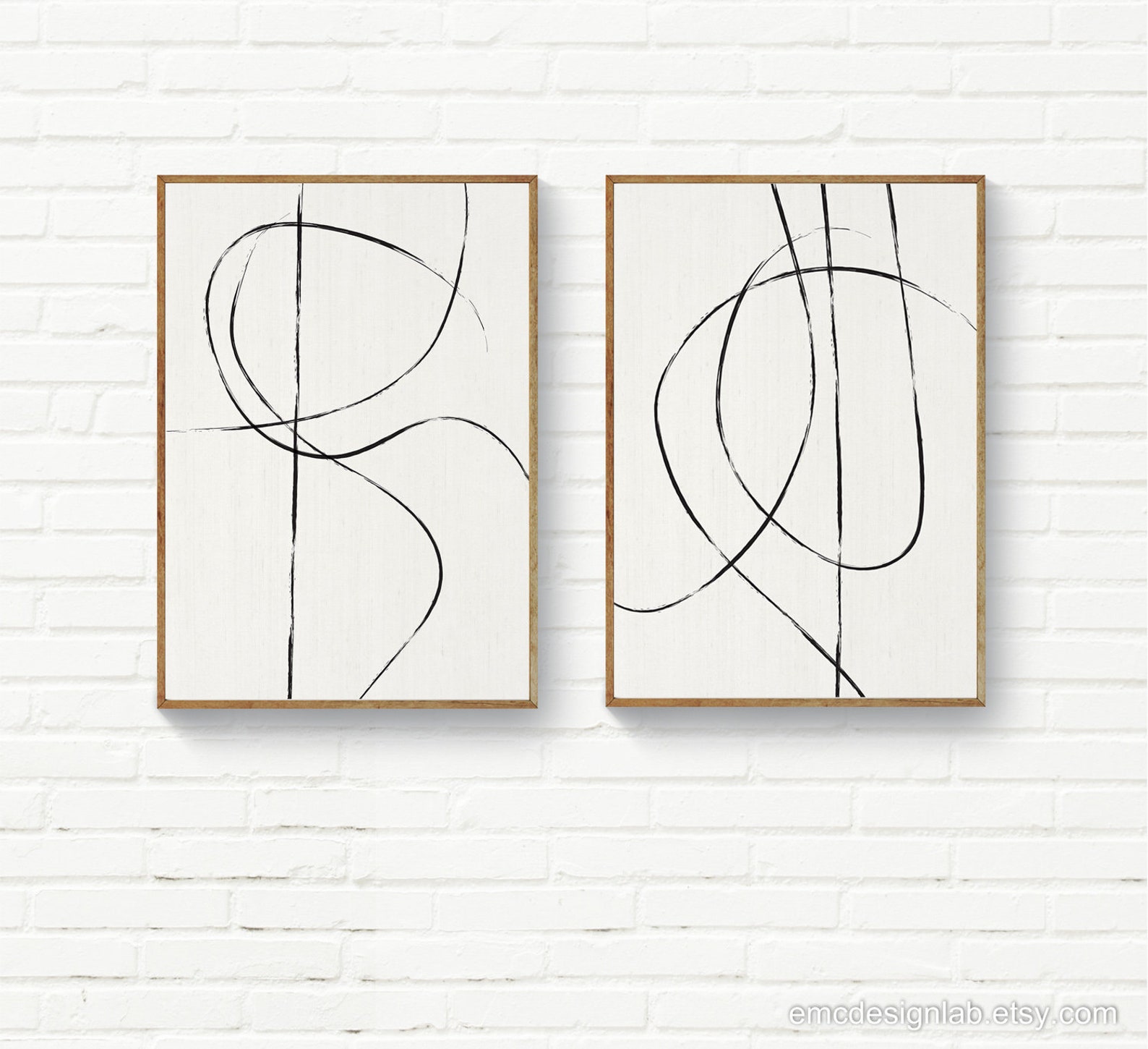 Minimalist Abstract Wall Art Minimalist Line Art Minimalist | Etsy