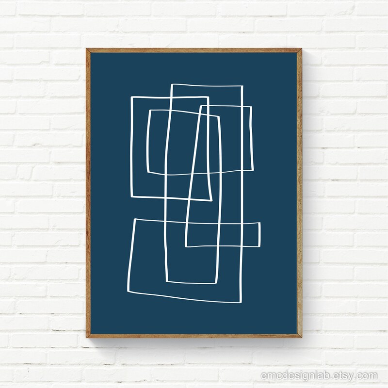 Navy and White - Etsy