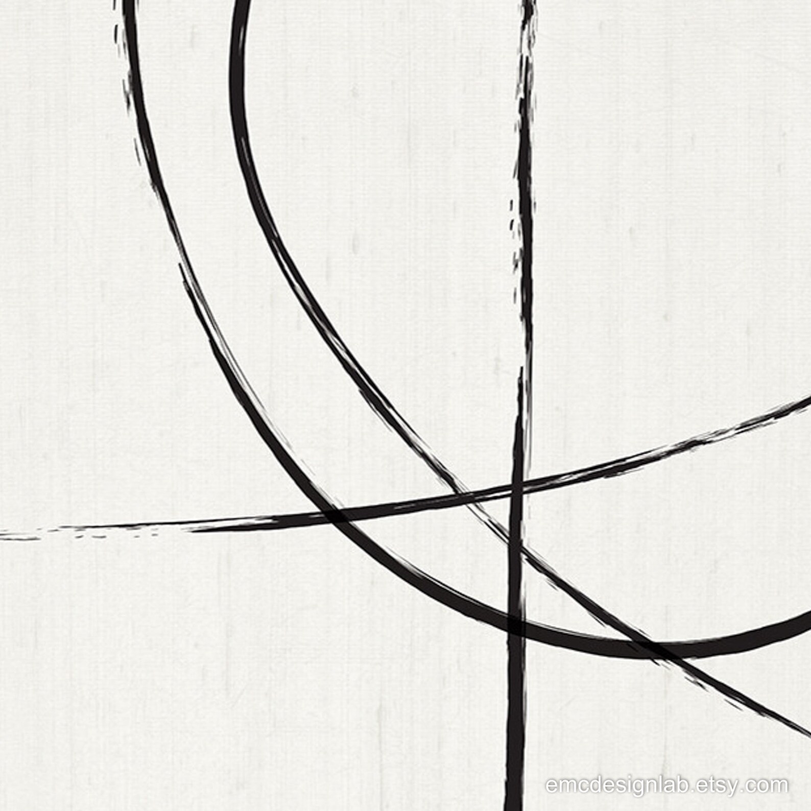Minimalist Line Art Mid-Century Modern Abstract Minimalist | Etsy