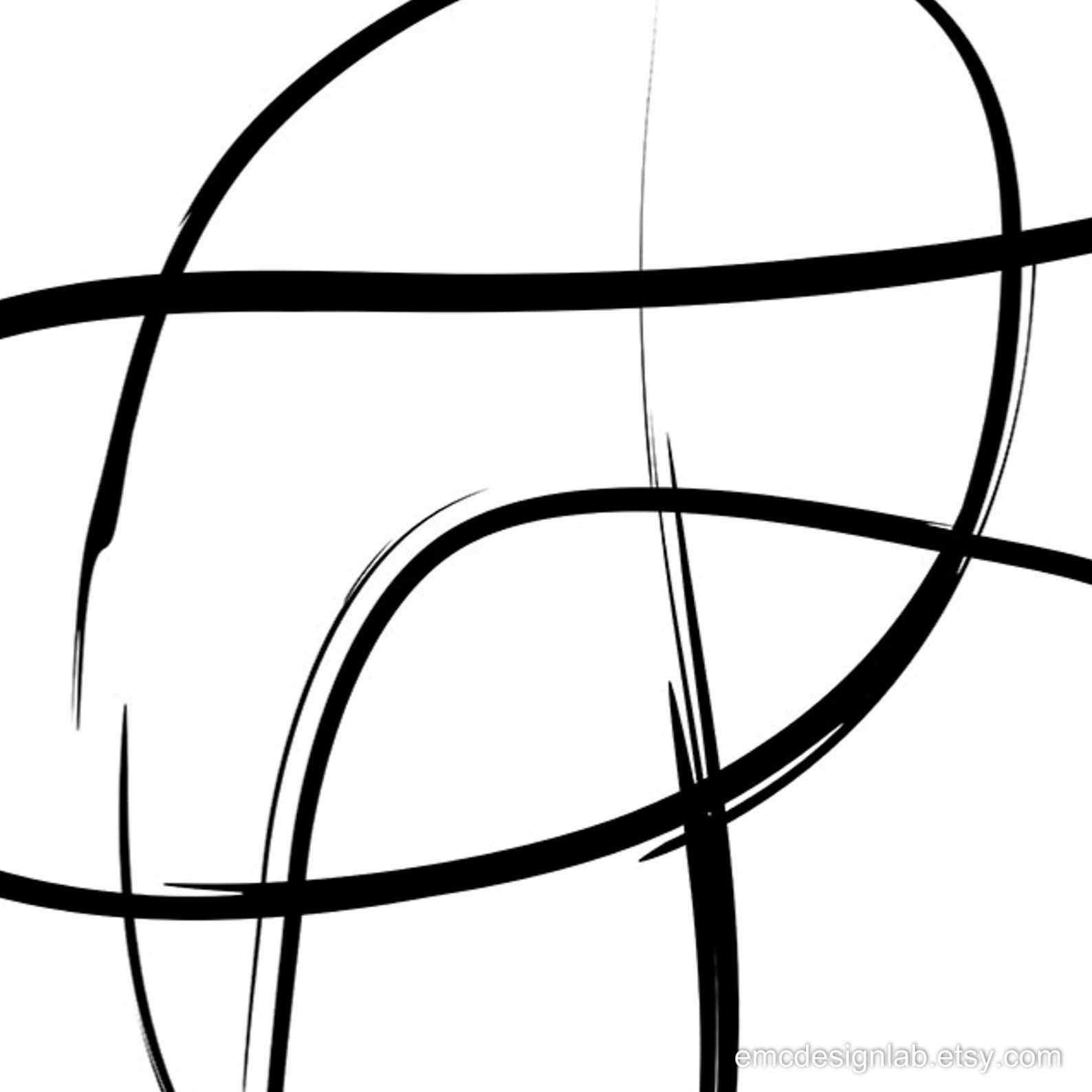 Large Wall Art Minimalist Line Art Large Size Art Print | Etsy