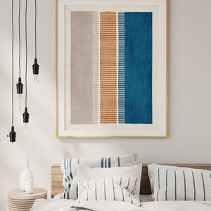 Classy Abstract Minimalist Artwork Color Block Art Print Bold - Etsy
