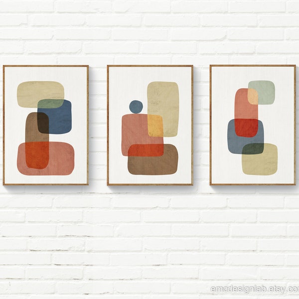 Shop Set of 3 Wall Art Online - Etsy