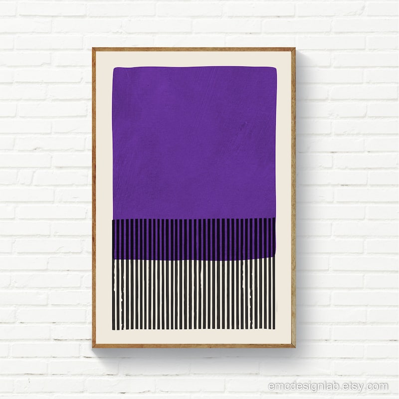 Purple Modern - Etsy