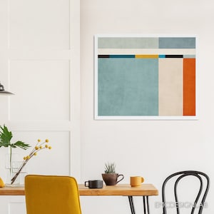 Geometric Minimalist Art Print - Etsy