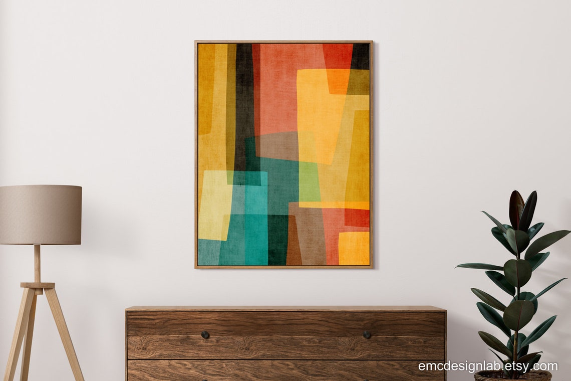Abstract Unique Modern Wall Art Living Room Abstract Art - Etsy