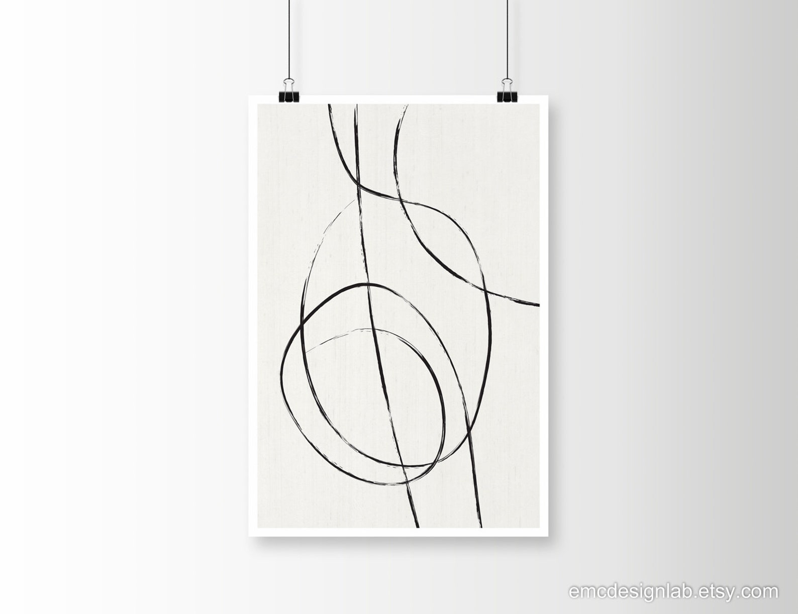 Abstract Large Size Line Art Minimalist Printable Line Art | Etsy