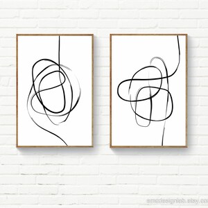 Large Wall Art Minimalist Line Art, Large Size Art Print, Oversize ...