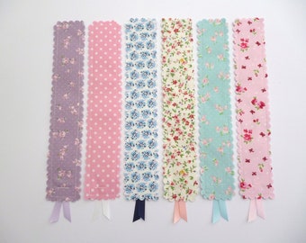 Fabric bookmark | Etsy