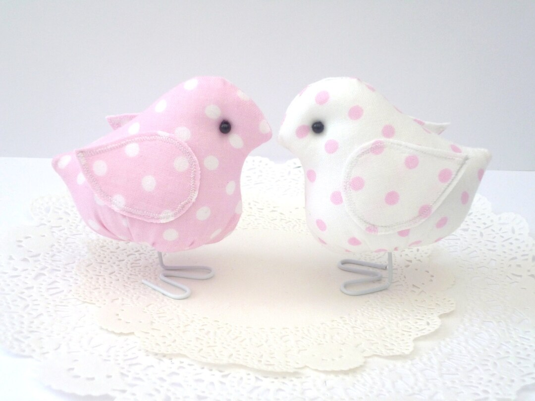 Baby Pink Birds - Etsy