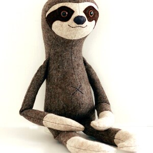 Sloth Pattern, Sewing Pattern Pdf, Toy Sewing Pattern, Soft Toy Pattern ...