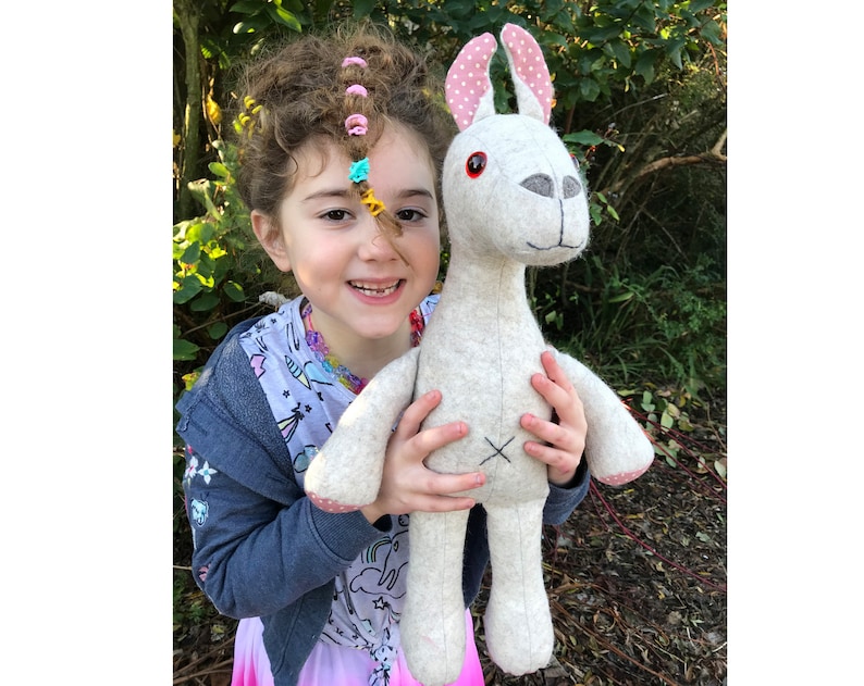 Alpaca Plush Sewing Pattern Stuffed Animal Pattern Instant - Etsy