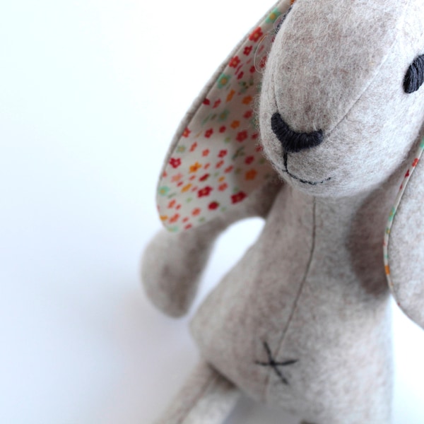 Bunny Sewing Pattern - Etsy