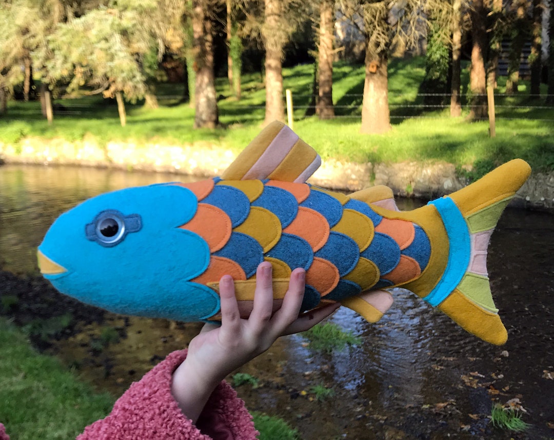 Magical Salmon - Fish Sewing Pattern - Craft Project - Instant Download ...