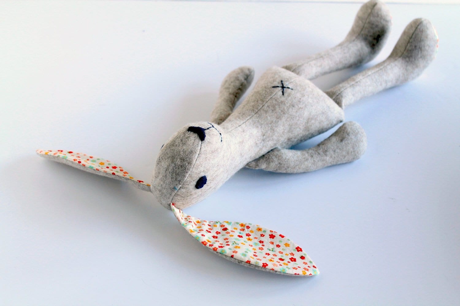 Baby Bunny Plush Sewing Pattern Toy Cloth Bunny Rabbit Pdf | Etsy