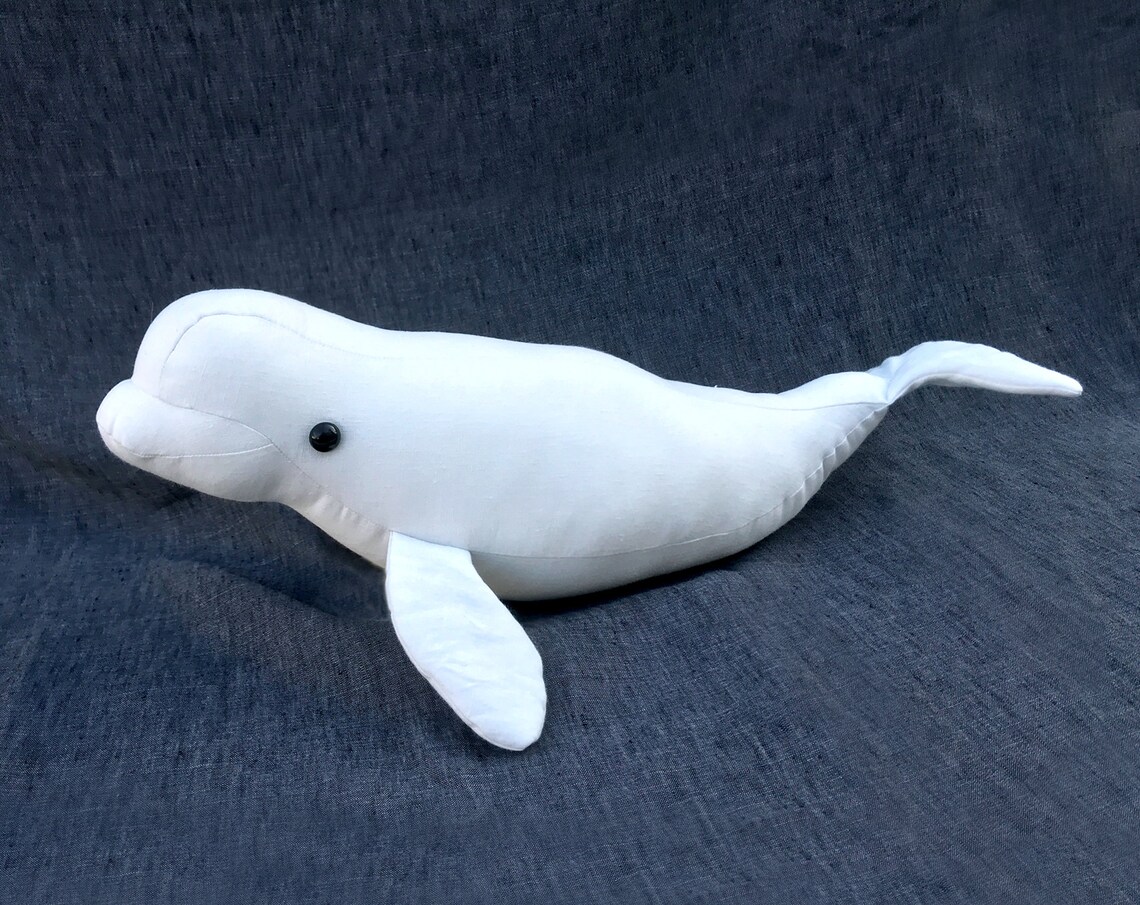 Beluga Whale Plush Sewing Pattern Pdf Download With Detailed - Etsy ...