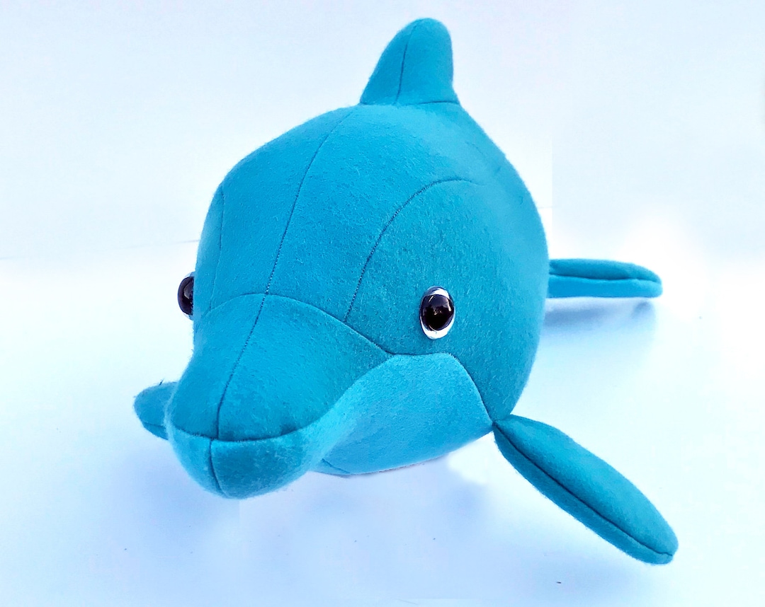 Dolphin Plush Sewing Pattern: Soft Toy Tutorial (PDF) - Etsy