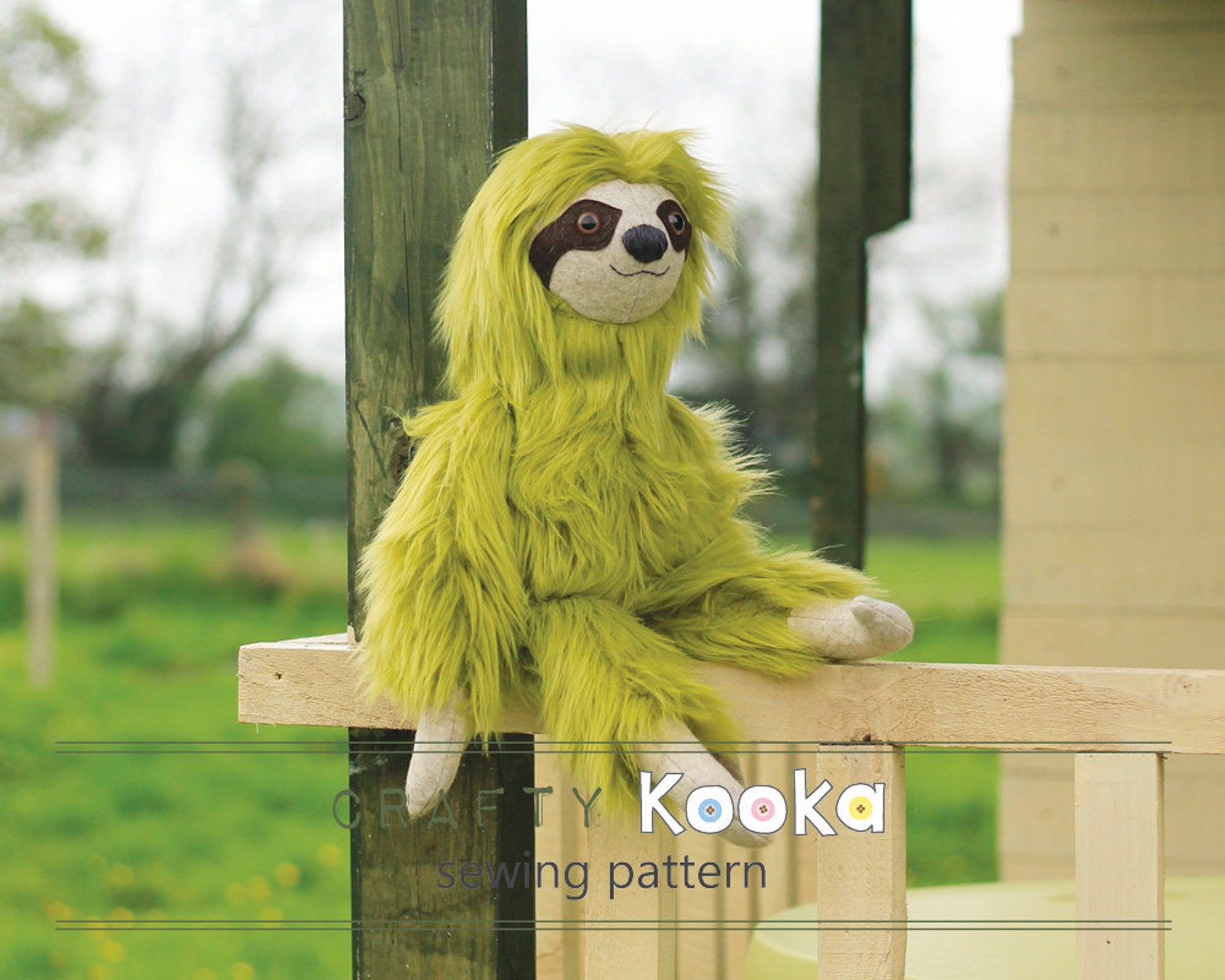 Sloth Pattern Sewing Pattern Pdf Toy Sewing Pattern Soft - Etsy