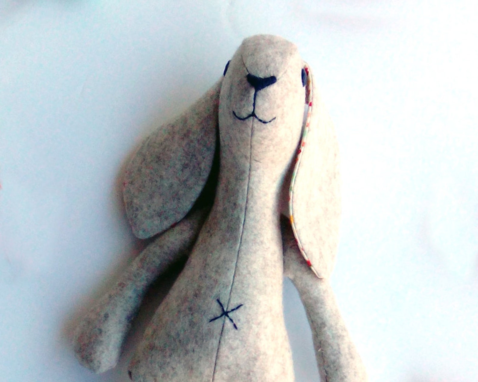 Baby Bunny Plush Sewing Pattern Toy Cloth Bunny Rabbit Pdf | Etsy
