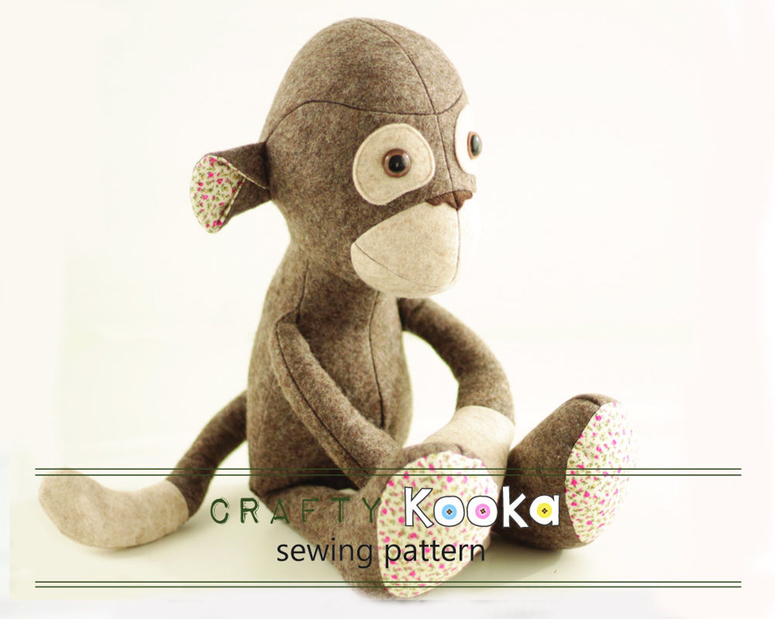 Stuffed Toy Sewing Pattern Pdf Step-by-step Sewing - Etsy