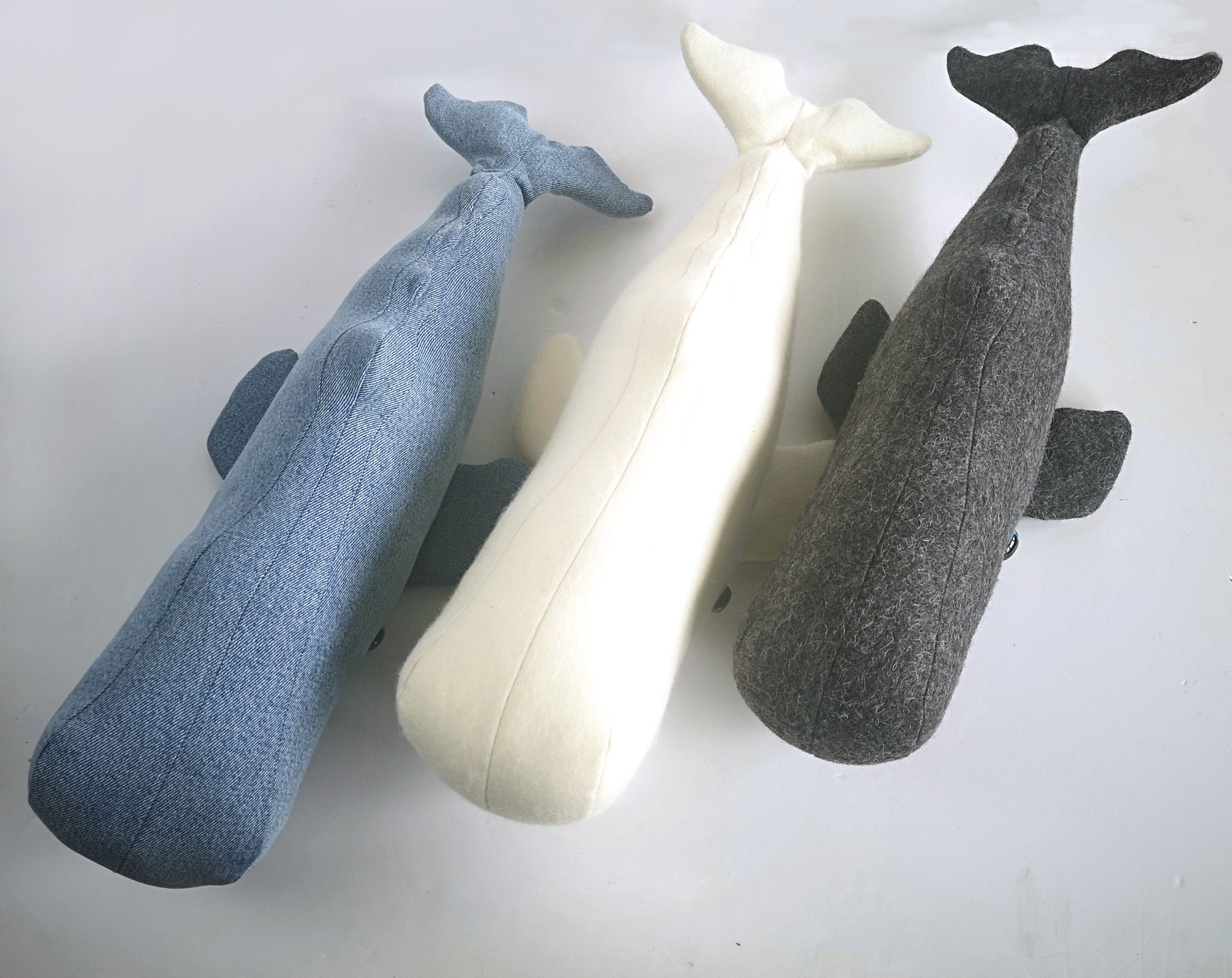 Denim Whale Sewing Pattern. Cachalot Sperm Whale Plush Toy Pdf | Etsy