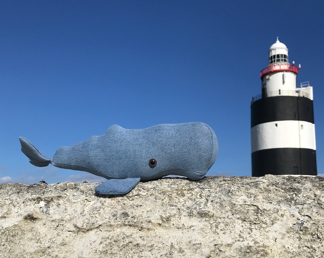 Denim Whale Plush Toy Sewing Pattern: Beginner PDF Tutorial - Etsy