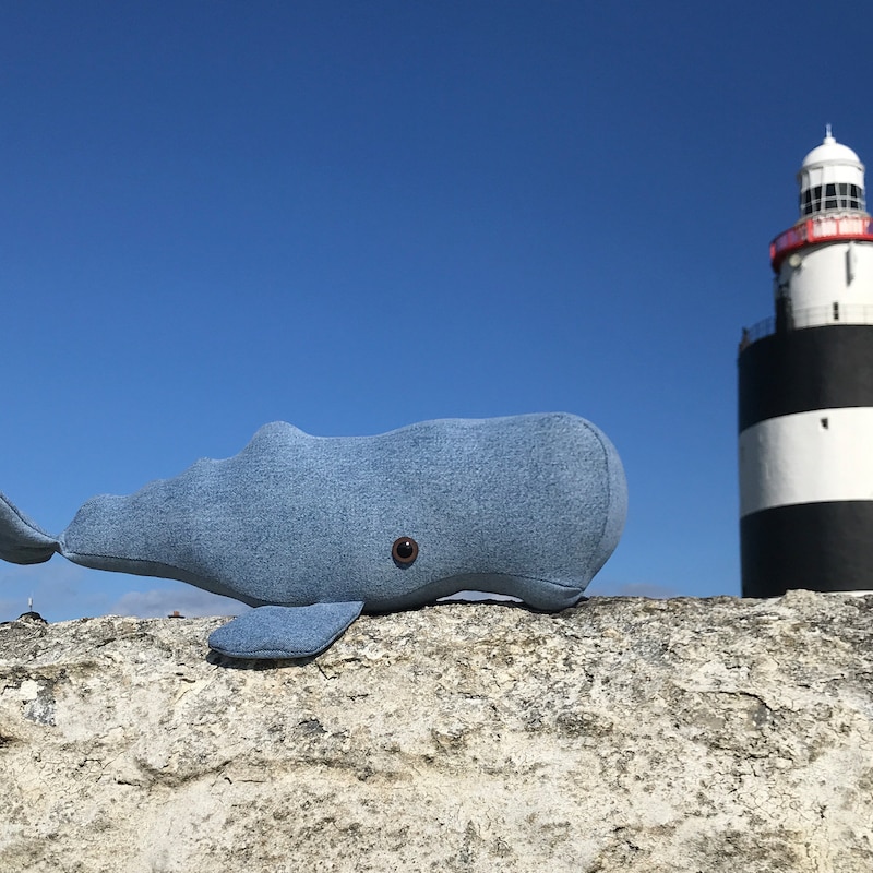 Denim Whale - Etsy
