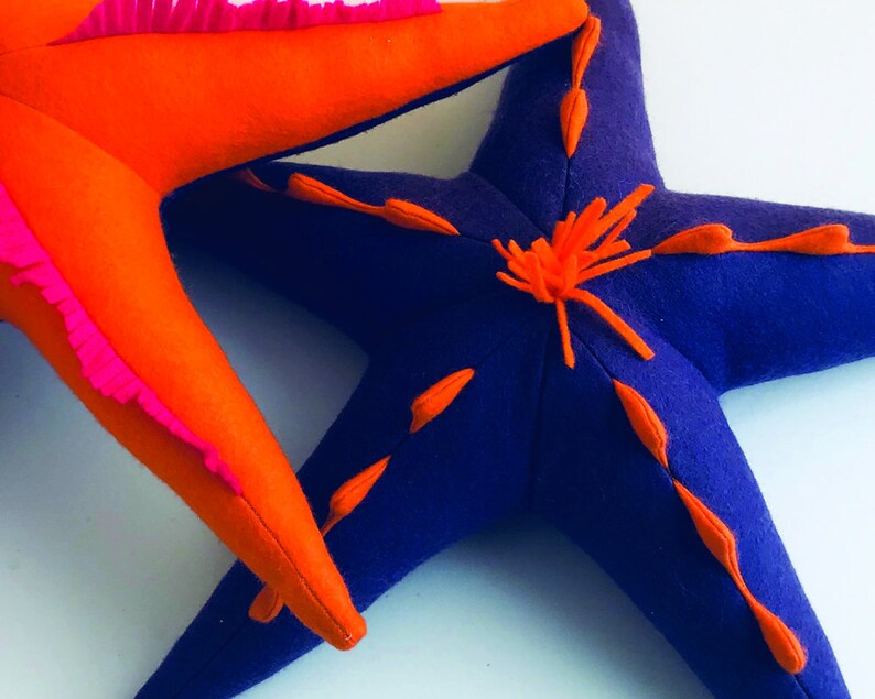 Starfish Sea Star plush sewing pattern Pin cushion patterns - Etsy México