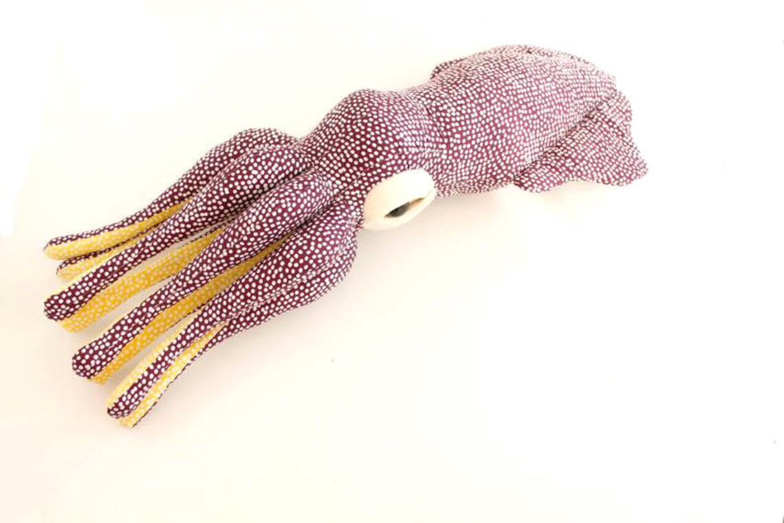 Squid Plush Stuffed Animal Sewing Pattern Pdf for Instant | Etsy