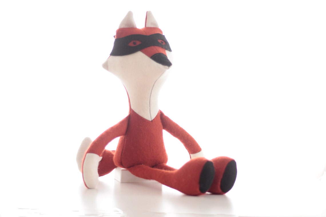 Stuffed Animal Sewing Pattern Bundle: Whale, Teddy Bear, Fox (PDF ...