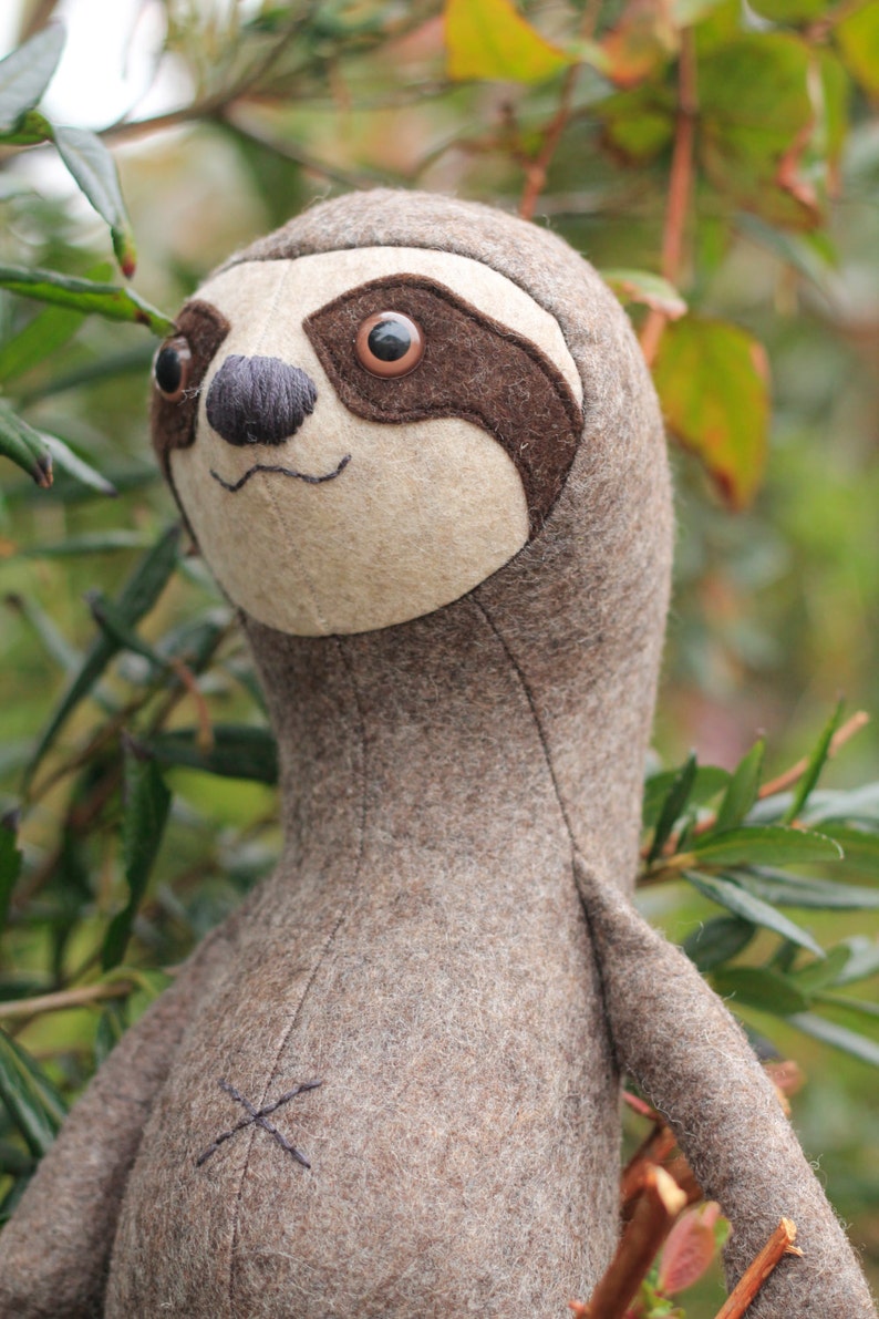 Sloth Plush Sewing Pattern: DIY Soft Toy (PDF Pattern) - Etsy
