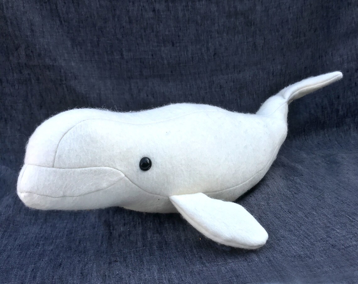 Beluga Whale Plush Sewing Pattern Pdf Download With Detailed - Etsy Canada