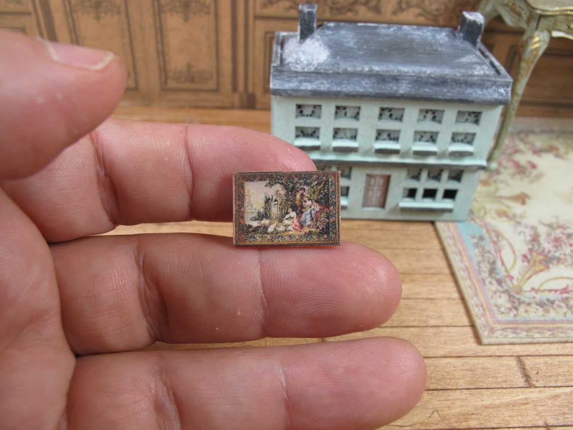 Miniature 1/4 1:48 48th 1/48 Quarter Scale Shabby Chic vintage | Etsy