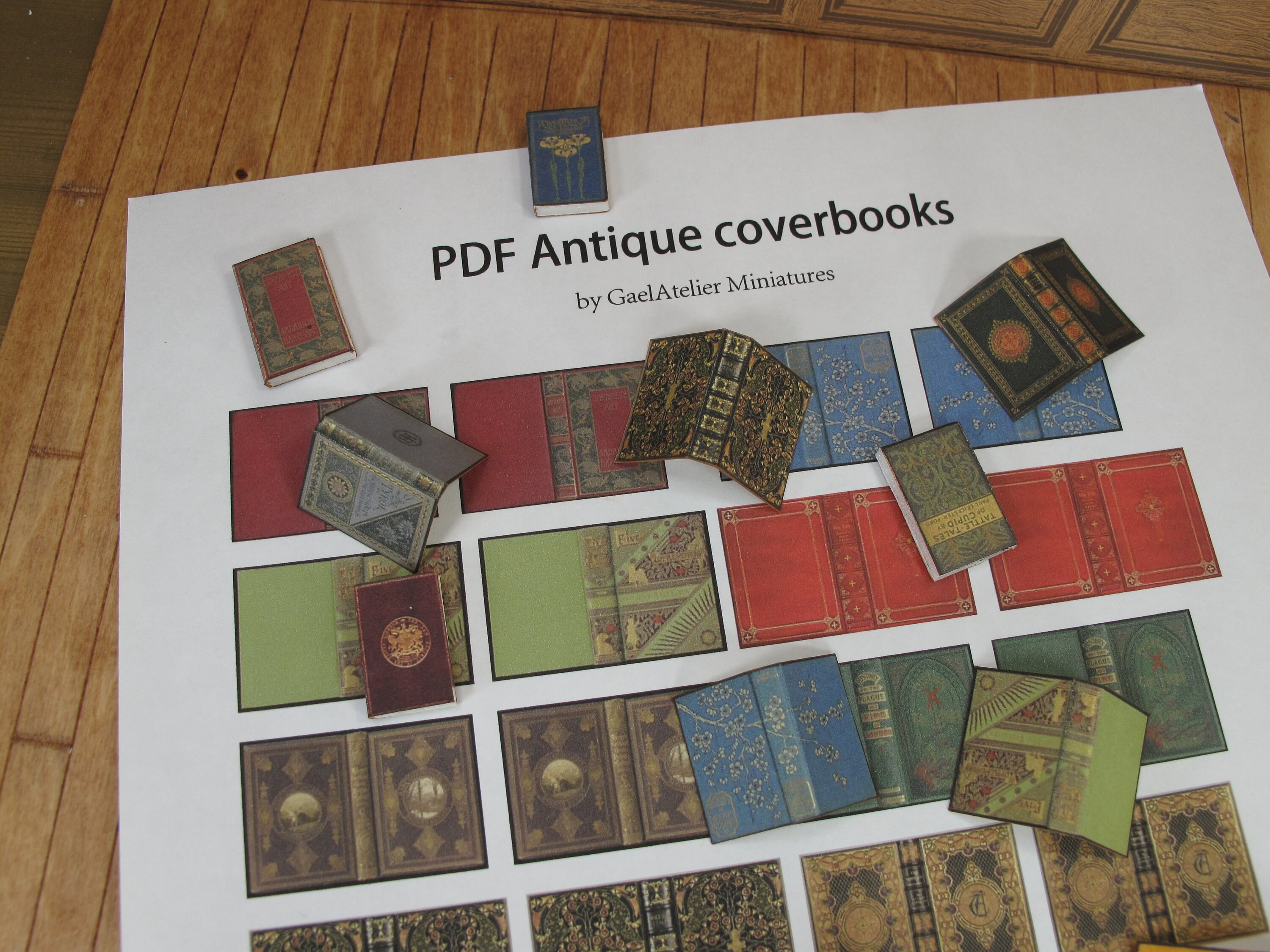 Downloadable Vintage Book Covers Set. Antique Printable | Etsy